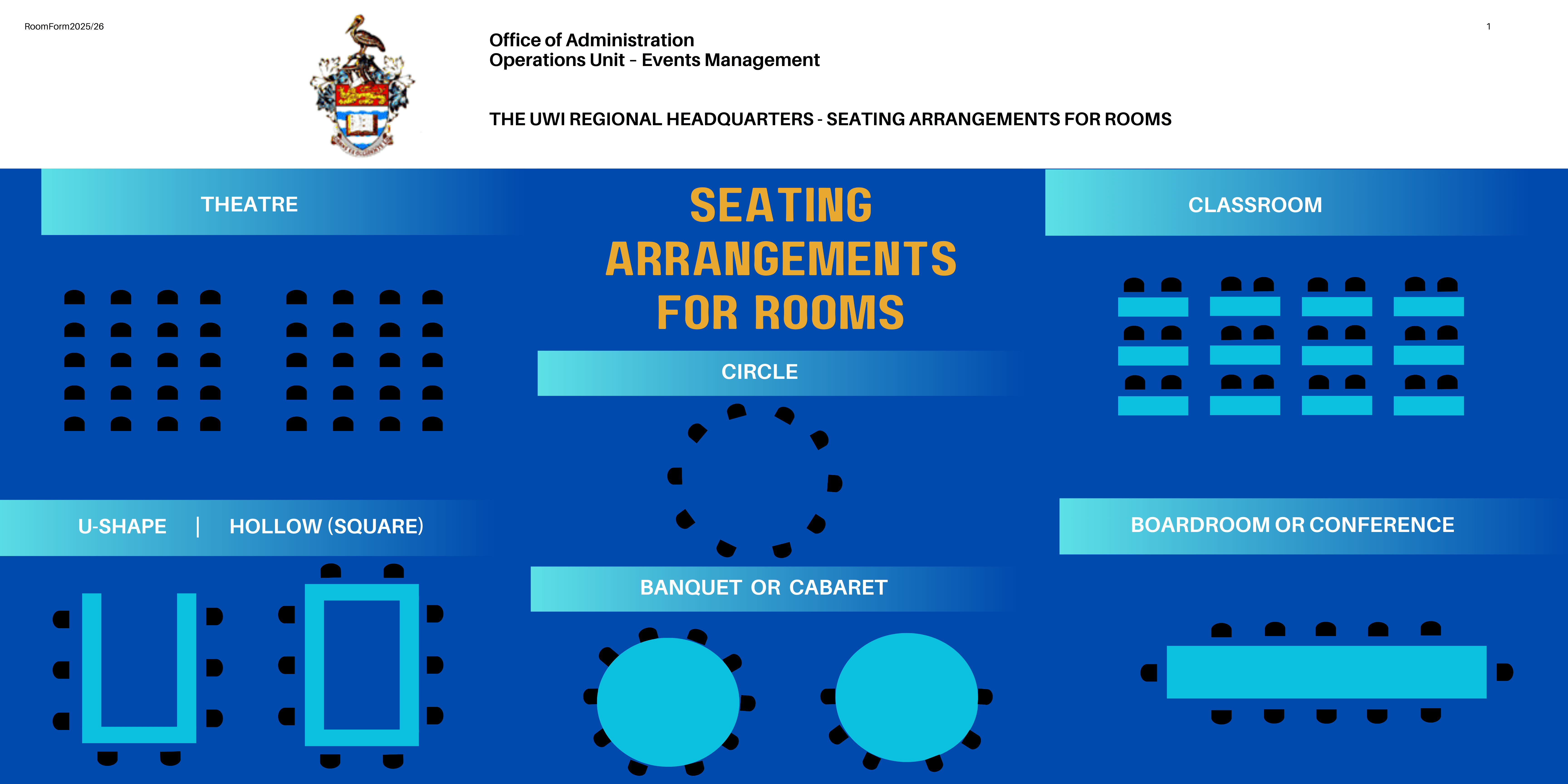 Event Spaces | UWI RHQ Conference & Meeting Facilities